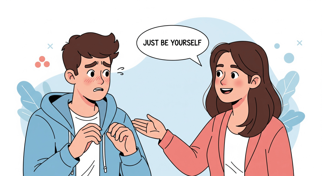 Just Be Yourself : Meaning & Usage in Real English